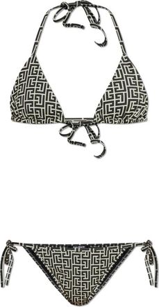 Balmain Femme, Maillots de bain, Noir, Taille: 40 FR Maillot de bain deux pi&egrave;ces