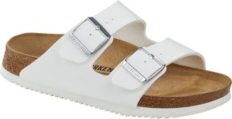 Birkenstock Arizona Birko-Flor, Unisex-Erwachsene Pantoletten - Schmal - Wei&szlig; - Gr 46