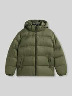 Tommy Jeans Relaxed Fit Daunenjacke mit Kapuze