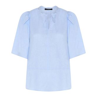 Bruuns Bazaar Damen, Blusen & Hemden, Blau, LGr&ouml;&szlig;e
