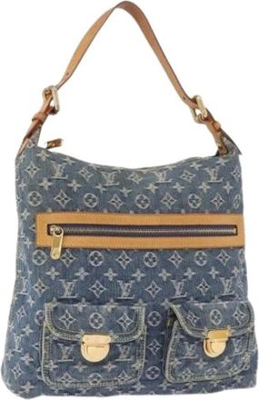 Louis Vuitton Sac bandouli&egrave;re Monogram Denim Pre-owned - Femme - Pre-owned - Bleu - Taille: ONE Size