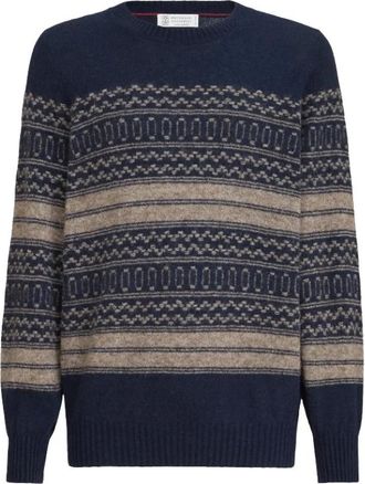 Brunello Cucinelli Herren, Strickwaren, Mehrfarbig, XLGr&ouml;&szlig;e