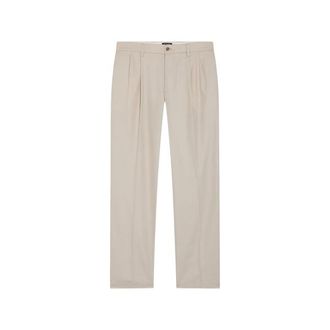 Dockers Pantalon droit en coton et lin