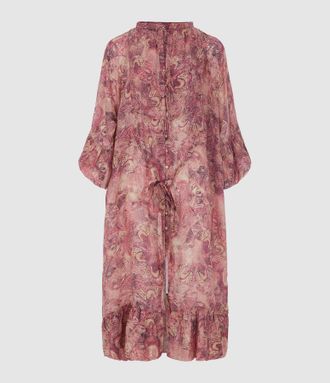 Isabel Marant Robe Cylene Pink