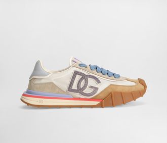 Dolce & Gabbana Dg Athletic Fabric Sneakers - Frau Sneakers Multicolor 37.5