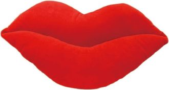 BESPORTBLE Plüschiges Kuscheltier Kissen In Lippenform: Wendekissen Weichem Samt Valentinstagsgeschenk Für Mädchen Kissen In Lippenform Für Schlafzimmer 45 X 26 