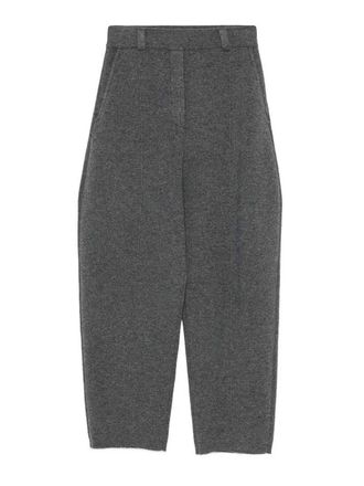 Lisa Yang Pantalons D&eacute;contract&eacute;s - Gris