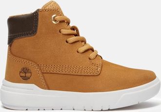 Timberland Seneca Bay Sneaker mit Klettverschluss zum Schn&uuml;ren f&uuml;r Kleinkinder in Gelb, Gelb, Gr&ouml;&szlig;e