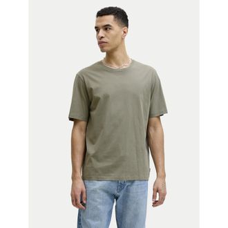Jack & Jones Jack & Jones T-Shirt Basic 12156101 Gr&uuml;n Regular Fit