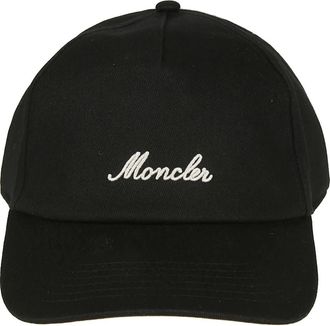 Moncler Homme, Accessoires, Noir, Taille: ONE Size Casquette de baseball brod&eacute;e logo
