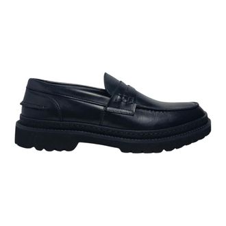Pollini Homme, Chaussures, Noir, Taille: 40 EU mocassini in Pelle
