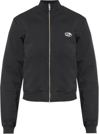 Diesel Femme, Sweatshirts et sweats &agrave; capuche, Noir, Taille: 38 FR F-Flacin-Od SweaT-shirt