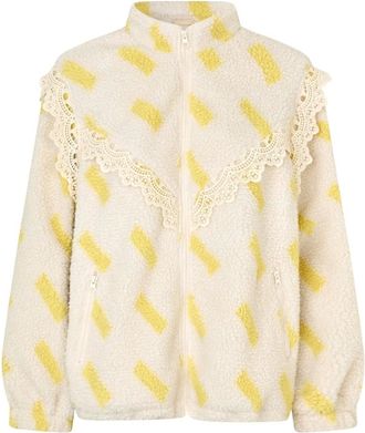 Lollys Laundry Femme, Vestes, Jaune, Taille: 42 FR Faux Fur & Shearling Vestes