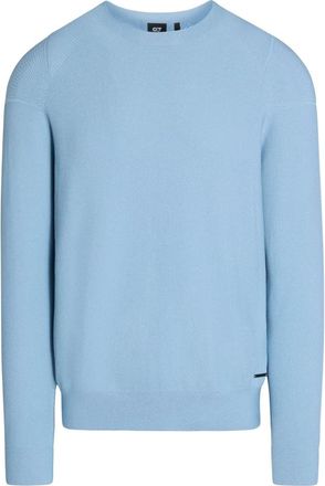 AlphaTauri Homme, Pulls, Bleu, Taille: S Pull en maille gaufr&eacute;e