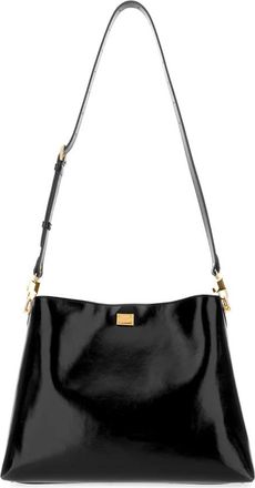 Dolce & Gabbana Femme, Sacs, Noir, Taille: ONE Size Grand sac bandouli&egrave;re Vittoria