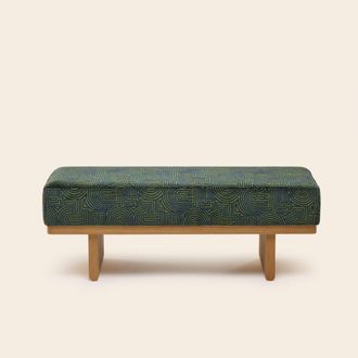 Madura Banc Anca Klark bleu nuit et vert olive - VERT