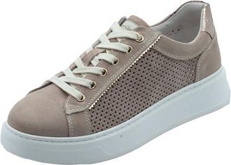 Nero Giardini E615273D Velour Phard Sneakers de sport pour femme en nubuck Trafor&eacute; compens&eacute;e basse, Phard., 39 EU