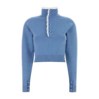 Chlo&eacute; Damen, Strickwaren, Blau, XSGr&ouml;&szlig;e