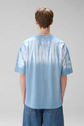 Next T-Shirt Batik-T-Shirt aus schwerem Stoff (1-tlg)