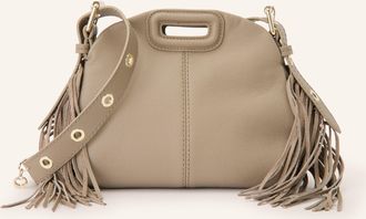Maje Schultertasche braun