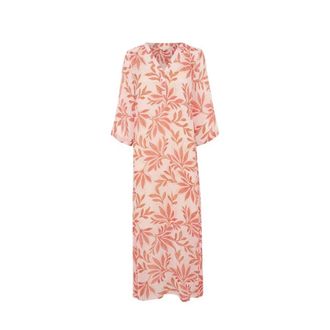 Part Two Zartes Blatt Sommerkleid - - Dresses - Damen - Mehrfarbig - S