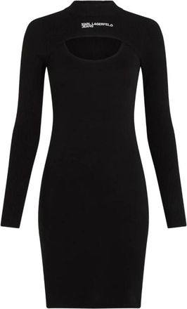 Karl Lagerfeld Femme, Robes, Noir, Taille: 38 FR Abito