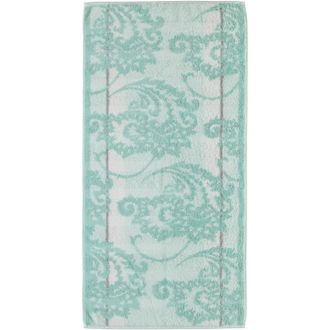 Caw&Ouml; Handt&uuml;cher Noblesse Perlmutt Ornament 1060 eisgr&uuml;n - 44