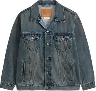 Levi's Veste droite en denim de coton