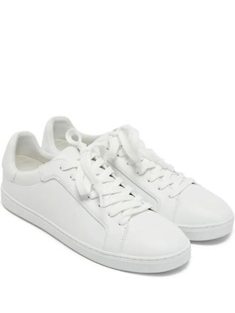 Stuart Weitzman baskets en cuir - Blanc
