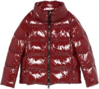 Herno Femme, Vestes, Rouge, Taille: 42 FR Doudoune matelassée