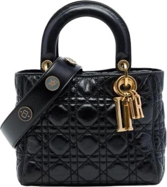 Dior Pre-owned Lady Dior Handtasche - - Pre-owned - Damen - Schwarzk - ONE SIZE