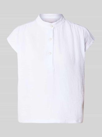 Rich & Royal Regular Fit Blusentop mit Knopfleiste