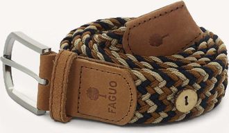 Faguo Ceinture bleu marine & beige - BELT