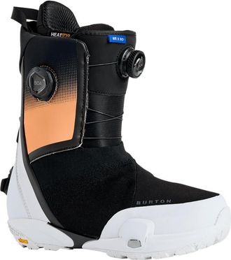 Burton Waverange X Step on Snowboardstiefel Regular Orange Cream/Multi Herren - Größe 41,5 - Schwarz