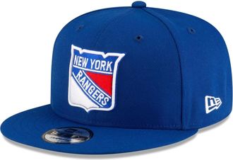 New Era New York Rangers NHL Injection Blau Verstellbare 9Fifty Snapback Cap - One-Size
