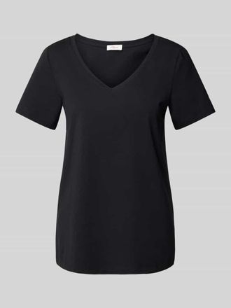 s.Oliver Red Label T-Shirt mit V-Ausschnitt