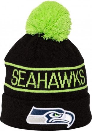 New Era Seattle Seahawks Storm III Beanie Sport Knit Schwarz, Schwarz, Einheitsgr&ouml;&szlig;e