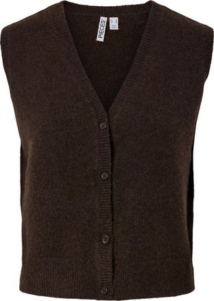 Pieces Pcsally Sl V-Neck Knit Vest Noos Bc