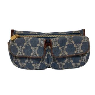Celine Pre-owned Macadam Fanny pack - Femme - Pre-owned - Bleu - Taille: ONE Size