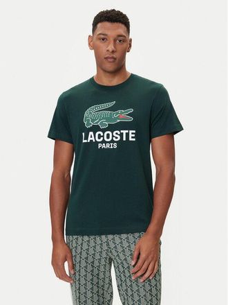 Lacoste T-Shirt TH5634 Gr&uuml;n Regular Fit