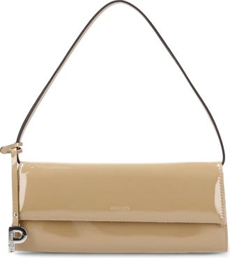Picard Abendtasche Damen Beige Lack Auguri | Schultertasche aus Echtleder mit kurzem Trageriemen | Clutch Elegant, Modern, Hochwertig | kleine Handtasche | A