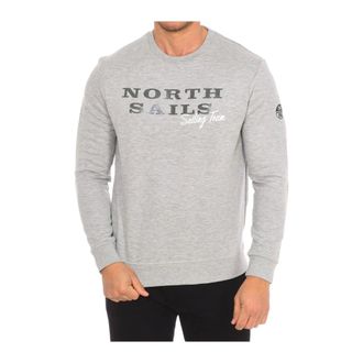 North Sails Homme, Sweatshirts et sweats &agrave; capuche, Gris, Taille: M Sudadera
