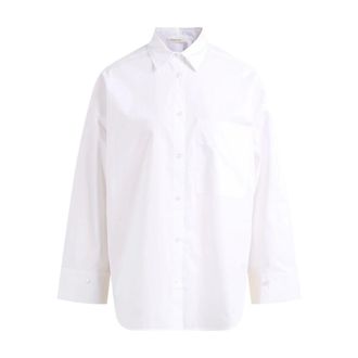 By Malene Birger Femme, Blouses et Chemises, Blanc, Taille: 36 FR Derris Shirt