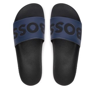 HUGO BOSS Pantoletten BOSS Aryeh 50536835 Dunkelblau