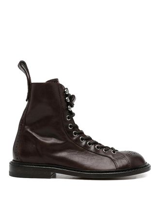 Versace Bottines - Marron