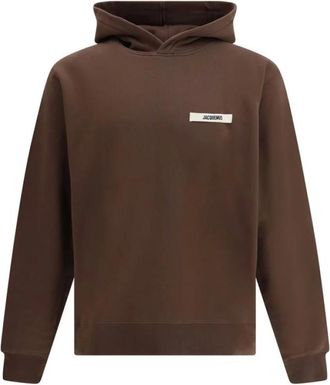 Jacquemus Herren, Sweatshirts & Hoodies, Braun, SGr&ouml;&szlig;e