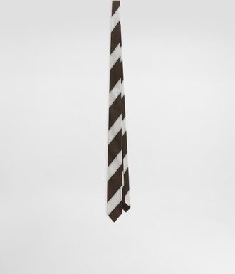 Dolce & Gabbana Jacquard Martini Tie - Mann Krawatten Und Einstecktuch Braun Onesize