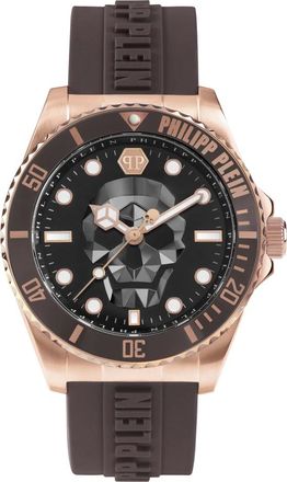 Philipp Plein Homme, Accessoires, Brun, Taille: ONE Size $Kull Diver Watch