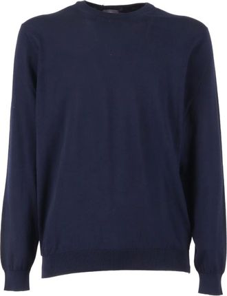 FILIPPO DE LAURENTIIS Homme, Pulls, Bleu, Taille: M Pull ras du cou