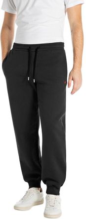 Replay Herren Jogginghose mit Kordelzug, Black 098 (Schwarz), L